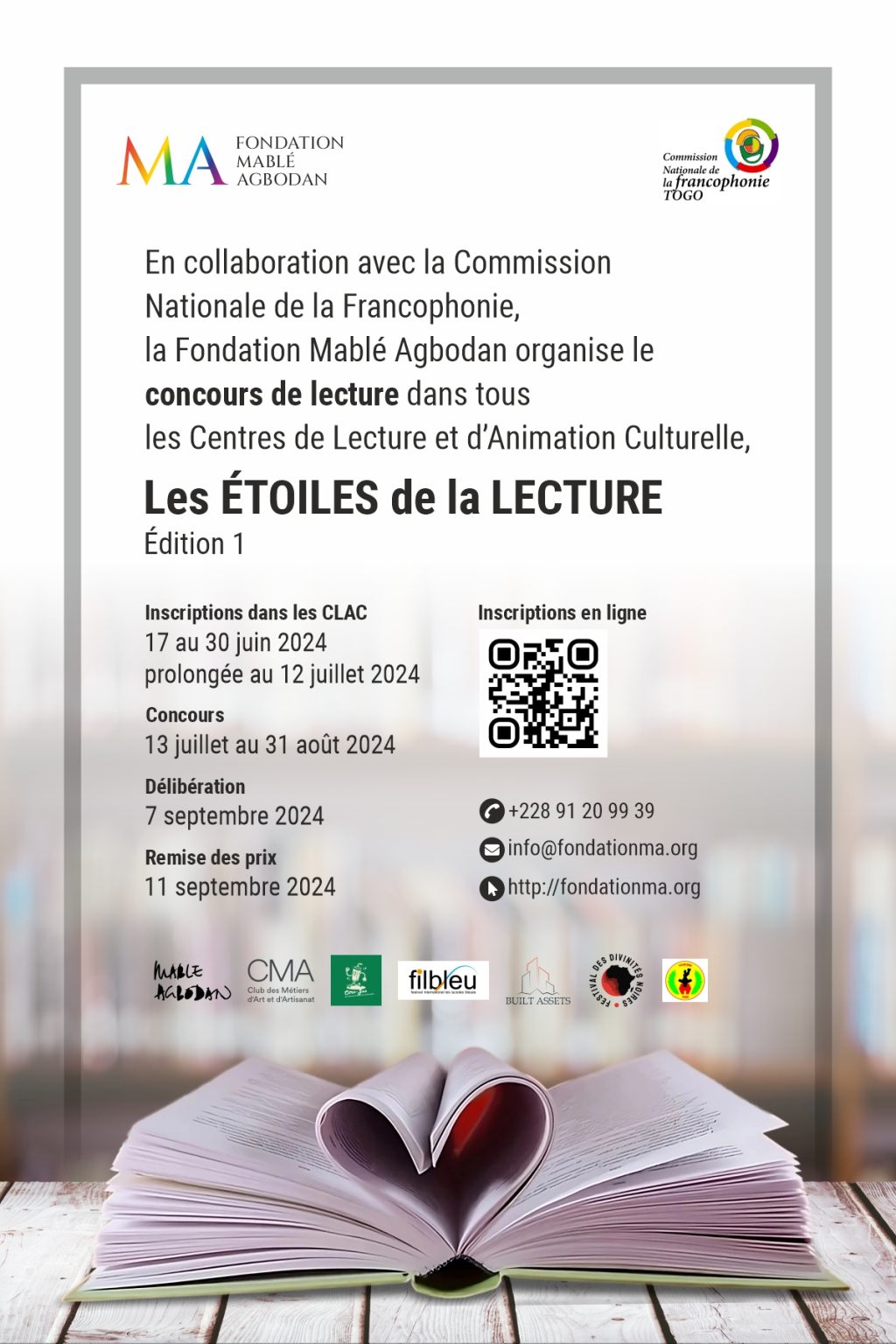 Les ÉTOILES de la LECTURE : Foundation Mable Agbodan